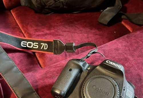 Фотоаппарат Canon eos 7d с объективом ef 24-105mm