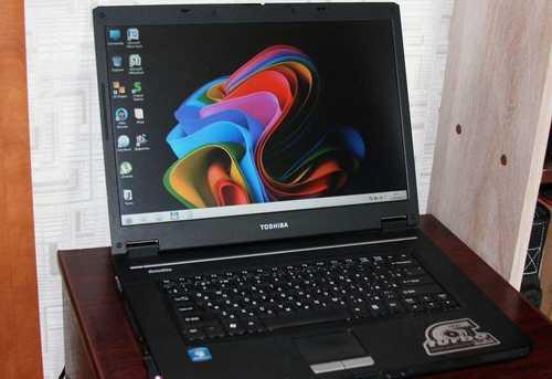 Ноутбук Toshiba 2 ядра, 3 гига, 320 HDD, 3G модем