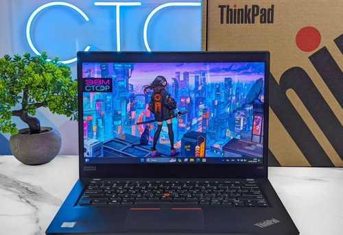 C гарантией Thinkpad X390 i5-8365U 8GB IPS