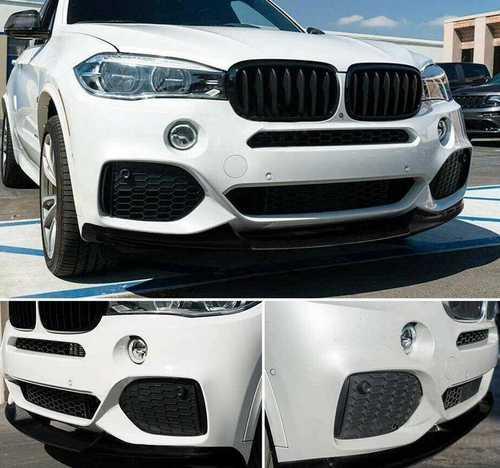 BMW X5 F15 сплиттер губа переднего бампера