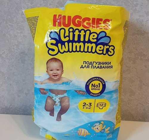 Подгузники Huggies для плавания 3-8 кг