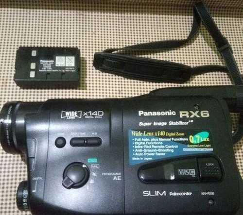 Видеокамера panasonic RX6