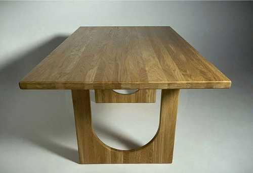 Оригинальный стол рабочий из массива дуба в стиле
