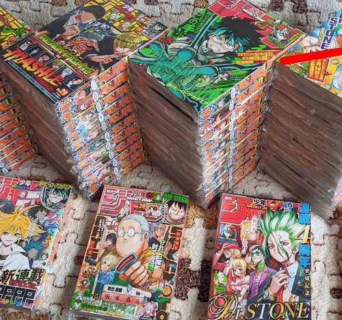 Журнал на Японском Shonen Jump 2021 2022
