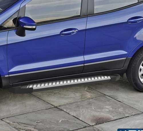 Пороги, подножки "Bmw-Style" (комплект) Ford Ecosp