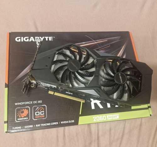 Видеокарта rtx 2060 super 8gb gigabyte