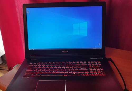 Ноутбук MSI GE72MVR 7RG Apache Pro 17"