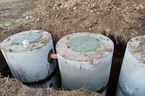 Кольца жби для бетонного септика и канализации