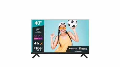 Телевизор hisense 40A4BG.Новый. 102 см. Smart