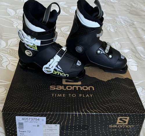 Лыжные ботинки Salomon Team T2 утепленные 20