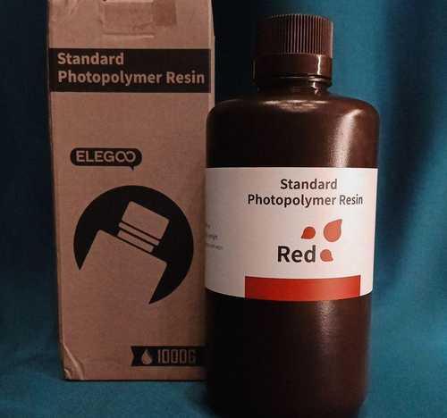 Фотополимерная смола Elegoo Standard Resin Red