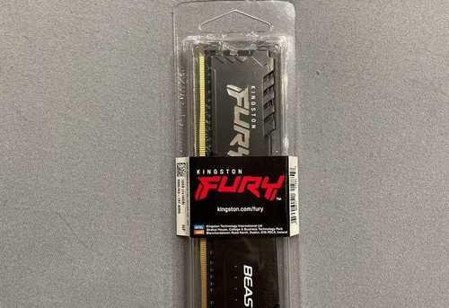 Оперативная память ddr4 Kingston fury 16gb