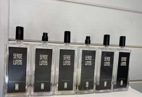 Serge Lutens остатки во флаконах