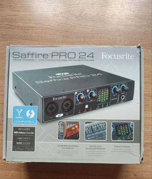 Звуковая карта focusrite saffire pro 24