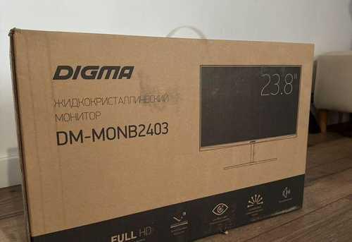 Новый монитор 23.8" digma 75Hz 1920x1080 IPS