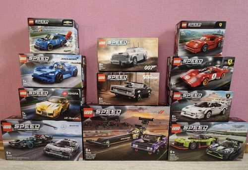 Lego Speed Champions Новые оригинальные наборы от