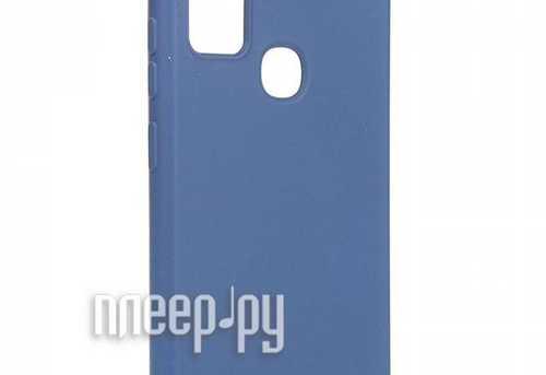Чехол DF для Samsung Galaxy M51 Silicone Blue