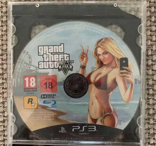 Диски на ps3 гта 5