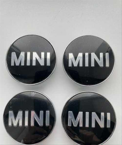 Ступичные колпачки на литые диски с эмблемой mini