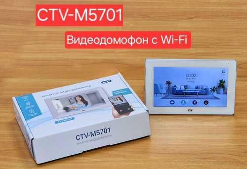 CTV-M5701 домофон с Wi-Fi, видеоглазок