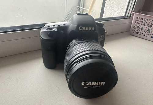 Canon 7d + объектив kit 15-85