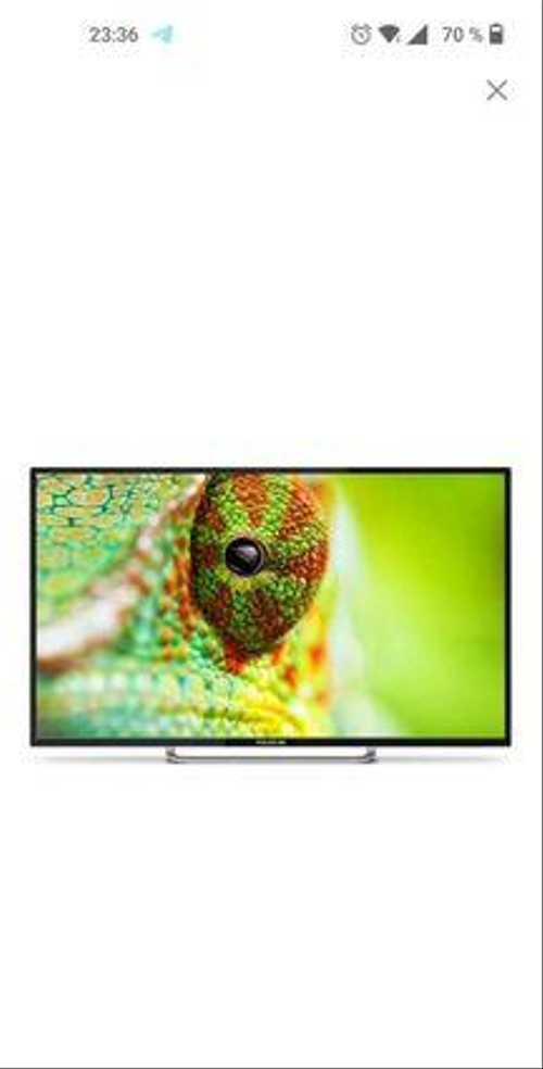 40" Телевизор Polarline 40PL51TC LED, черный