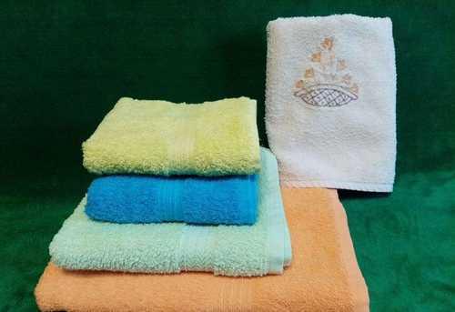 Махровые полотенца хлопок (цена за все)