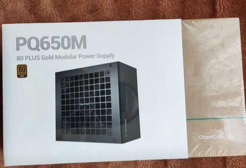 Блок питания deepcool PQ650M R-PQ650M-FA0B-EU