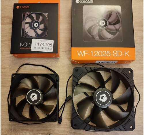Кулера ID-cooling WF-12025-SD-K и NO-9225-SD
