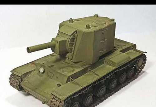 Сборная модель танка кв 2