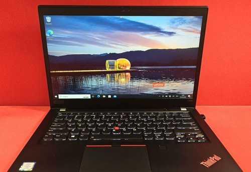 Ультрабук Lenovo t490s i5-8365 8Gb 256SSD Сенсор