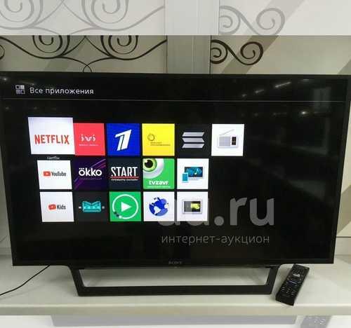 Телевизор sony SMART tv WiFi 102 см