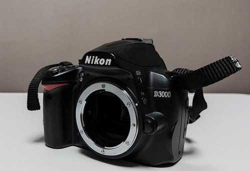 Nikon d3000 тушка с аккумулятором