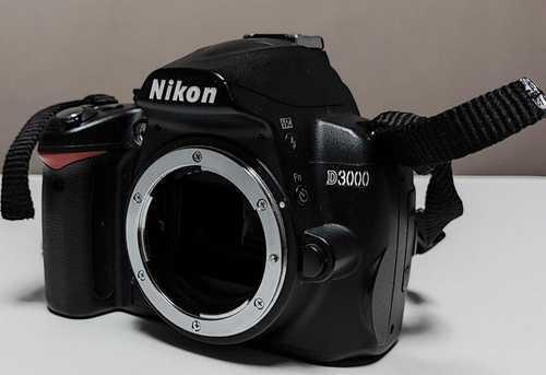 Nikon d3000 тушка с аккумулятором