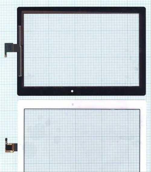 Сенсорное стекло для Lenovo Tab 2 A10-30 белое