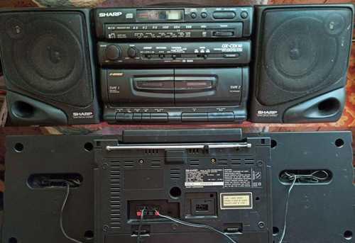 Maгнитола Sharp CD Disc Radio 108FM кассетн Stereo