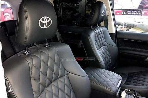 Кожаный салон Toyota Land Cruiser Prado 150
