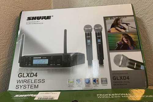 Микрофоны Shure glxd 4 новые