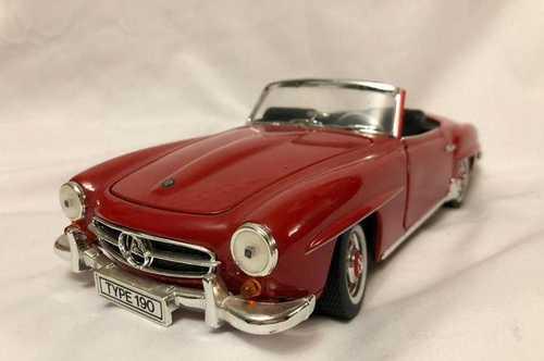 Модель авто Mercedes-Benz 190SL 1:18