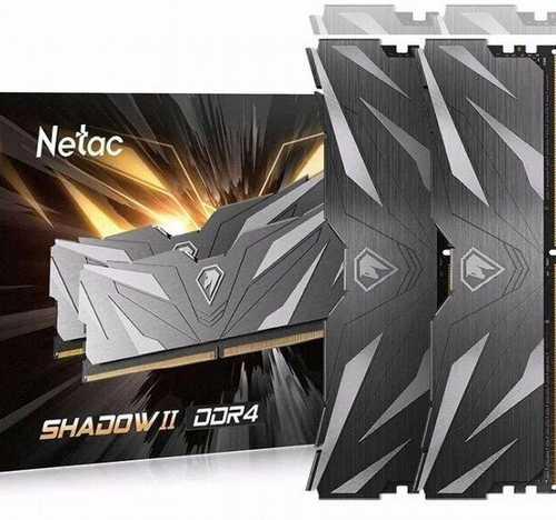 Оперативная память 16 gb ddr4 netac shadow