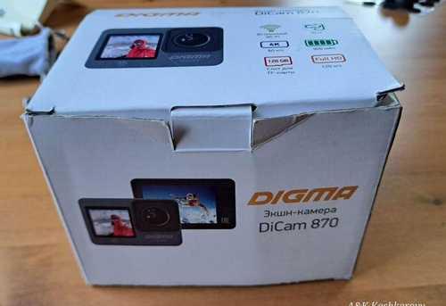Экшн- камера DiCam 870 + много аксессуаров