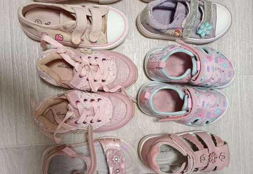 Детская обувь для девочек в хорошем состоянии