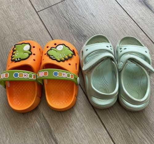 Crocs сабо сланцы 22-23, 24