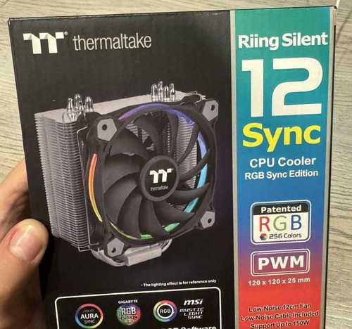 Кулер Thermaltake Riing Silent 12 rgb