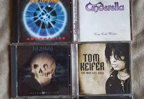 Продам cd диски def leppard, ac/dc