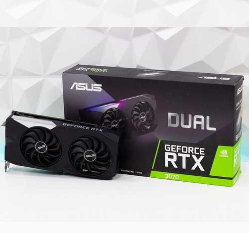 Видеокарта 8GB RTX 3070 Asus Dual