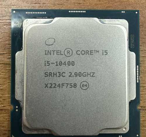 Процессор Intel core i5 10400