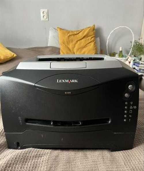 Принтер лазерный монохромный Lexmark e230