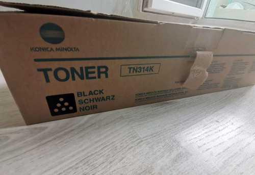 Тонер TN-314K (black), черный ресурс 26 000 стр