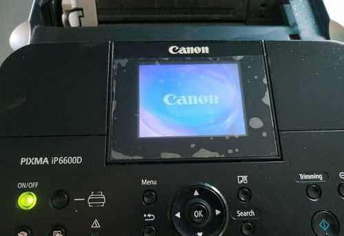 Canon ip 6600D 6 цветный